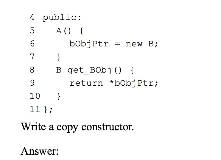 Solved 15 Consider The Following Program Segment 1 Class A 