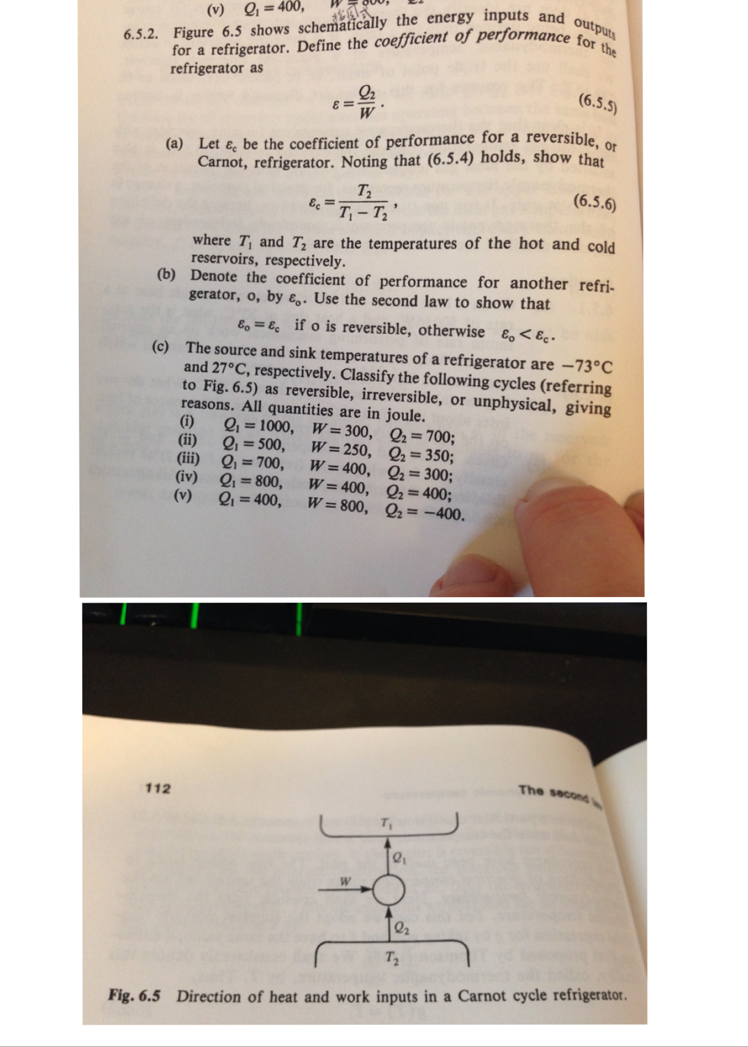 Solved Figure 6.5 shows schematically the energy inputs and | Chegg.com
