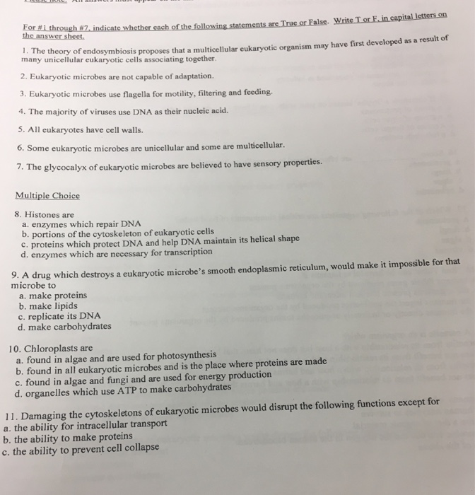 Solved Indicate whether each of the following statements are | Chegg.com