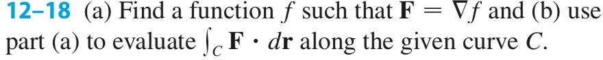Solved 12-18 (a) Find a function f such that FVf and (b) use | Chegg.com