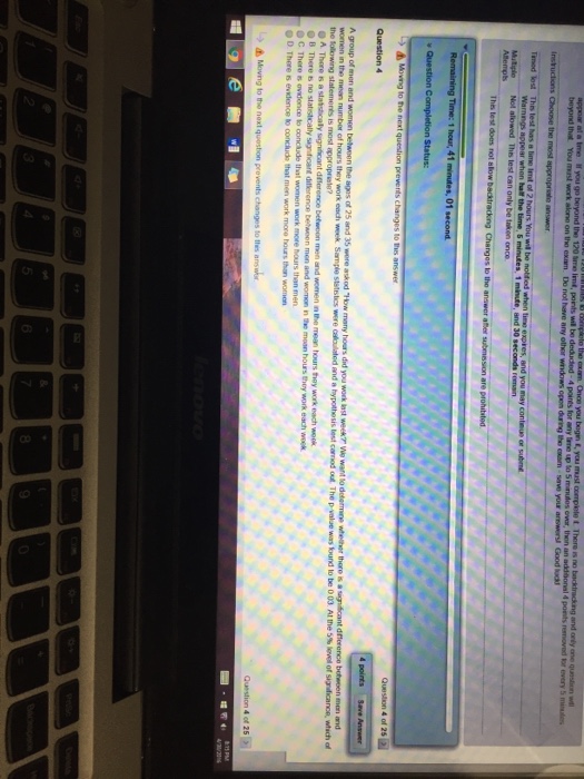 Solved A group of men and women between the ages of 25 and | Chegg.com