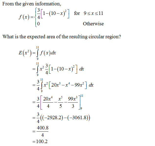 (Solved) - 25. An ecologist wishes to mark off a circular sampling ...