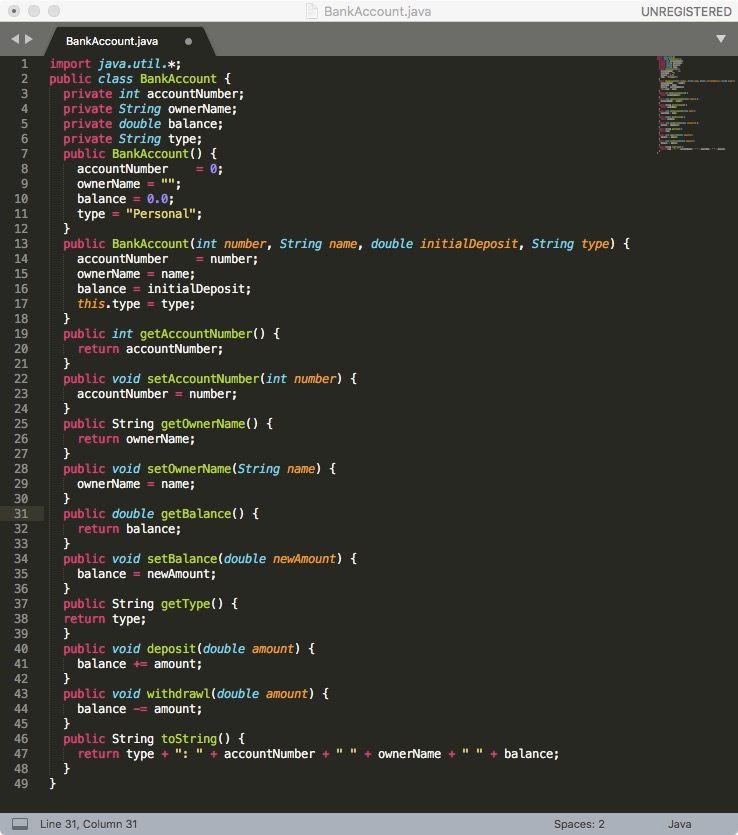 Solved In a different Java class, called ClientUpdate.java, | Chegg.com