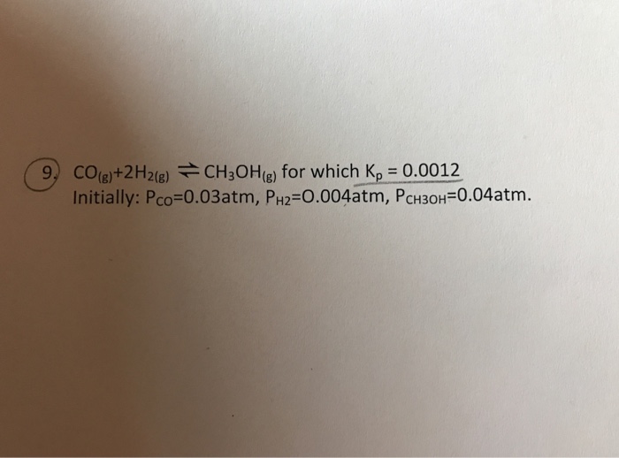 Solved Find the Kc or Kp values for each of the reactions. | Chegg.com