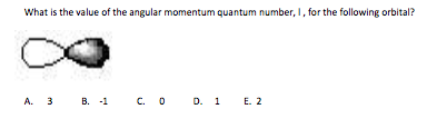 Solved What is the value of the angular momentum quantum | Chegg.com