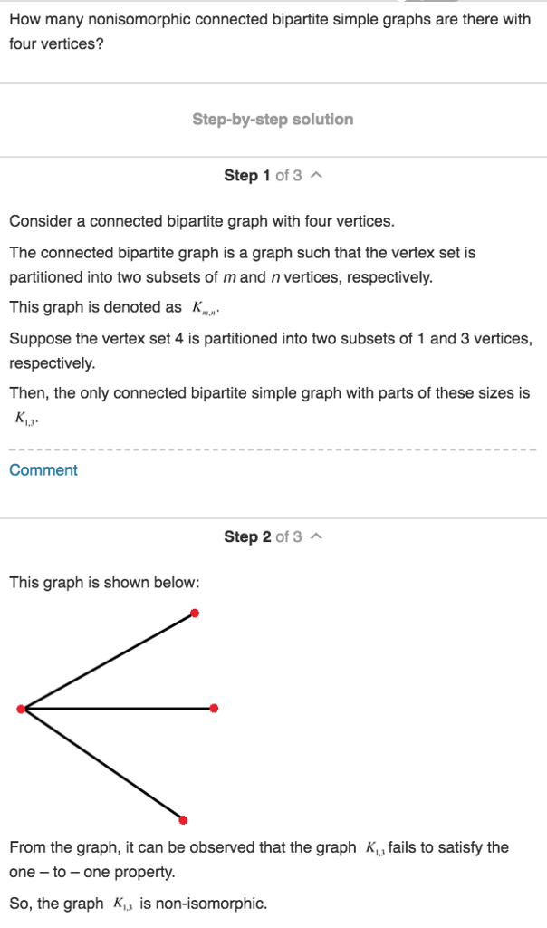 Solved Bipartite simple graph follow-up | Chegg.com