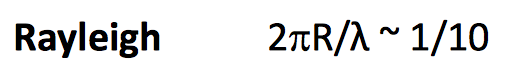 Using Rayleigh Scattering formula, prove that 50% of | Chegg.com