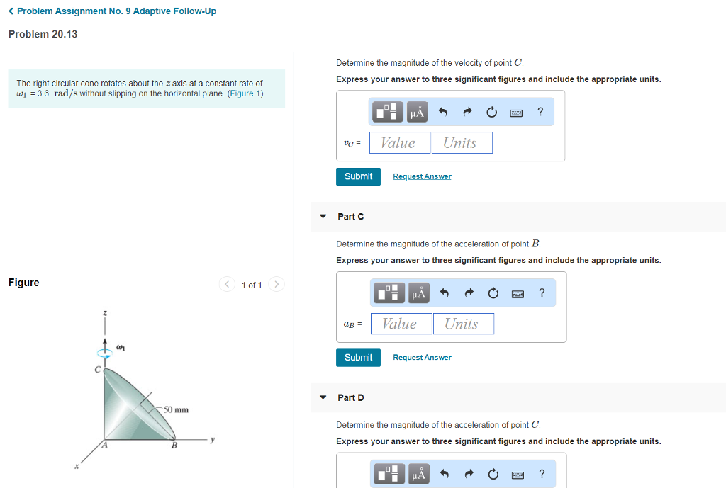 Solved K Problem Assignment No. 9 Adaptive Follow-Up Problem | Chegg.com