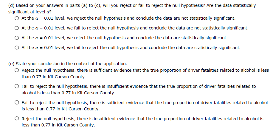Solved The U.S. Department of Transportation, National | Chegg.com