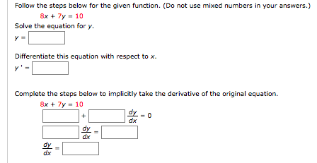 Solved Follow the steps below for the given function. (Do | Chegg.com