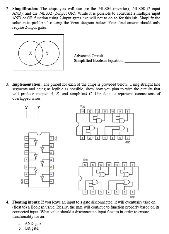 Solved 1 Truth Tables And Boolean Equations A Using Not 7788