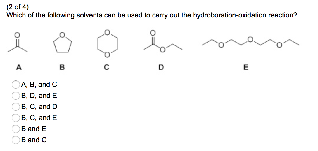 Solved (4 of4) What is the origin of the regioselectivity in | Chegg.com
