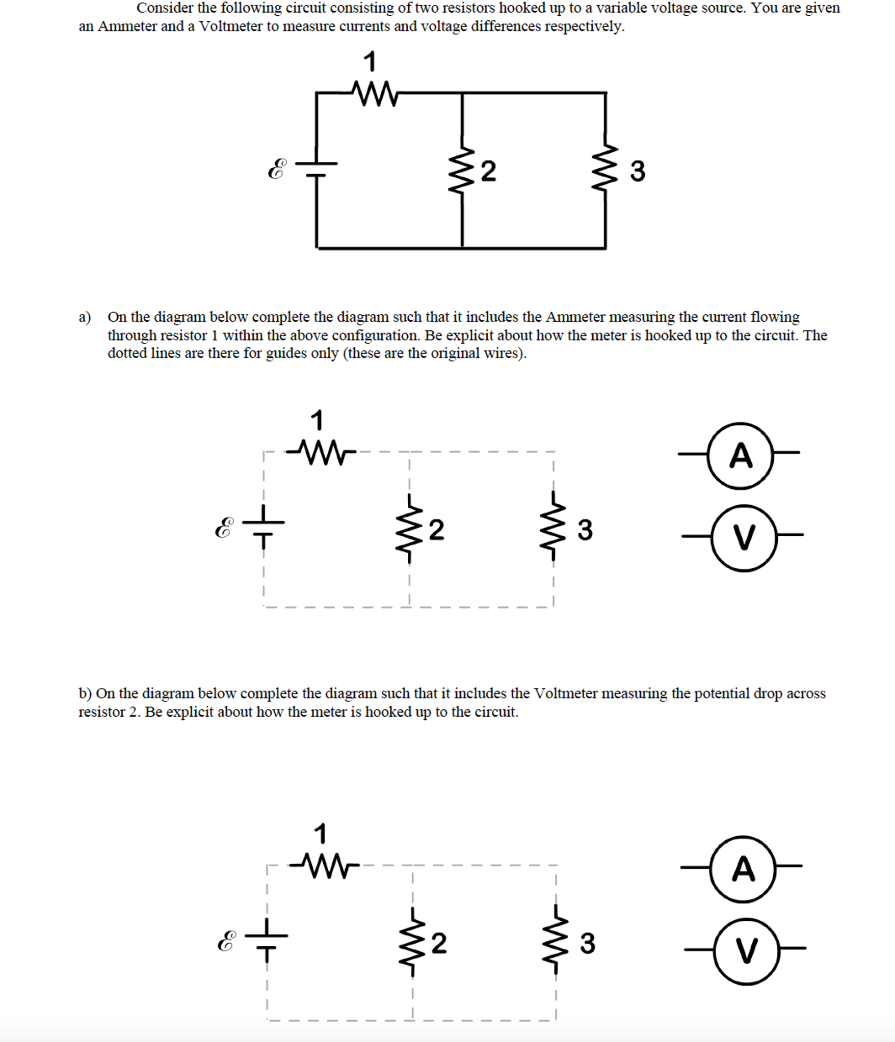 Solved Consider the following circuit consisting of two | Chegg.com