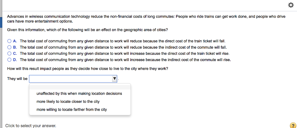 Solved Advances in wireless communication technology reduce | Chegg.com
