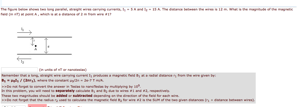 Solved The figure below shows two long parallel, straight | Chegg.com