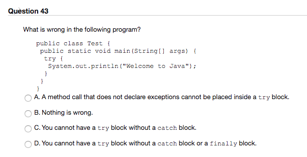 Solved Question 46 2 points Analyze the following code: | Chegg.com