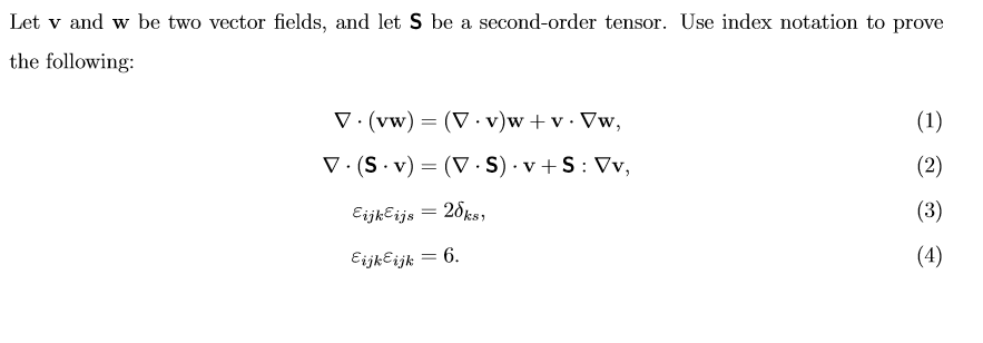 Solved Let v and w be two vector fields, and let S be a | Chegg.com