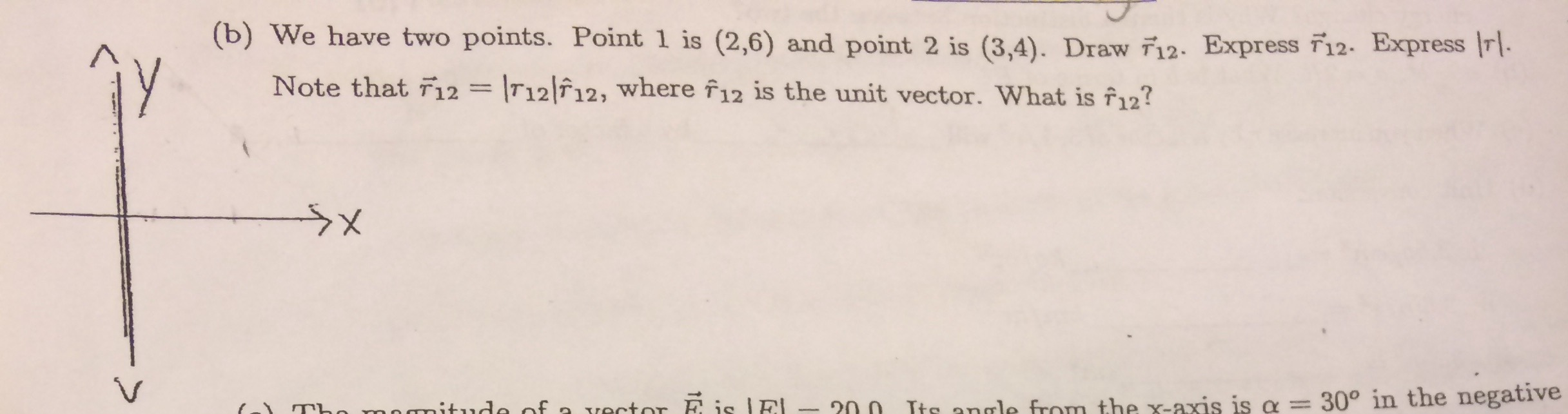 Solved We have two points. Point 1 is (2, 6) and point 2 is | Chegg.com