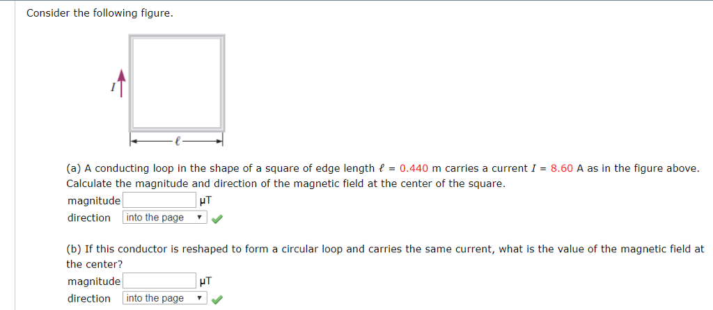 Solved Consider the following figure. (a) A conducting loop | Chegg.com