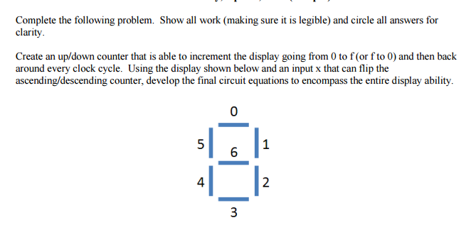Solved Complete the following problem. (making sure it is | Chegg.com