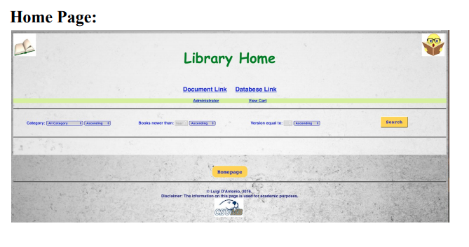 How do I create a library rental website that follows | Chegg.com
