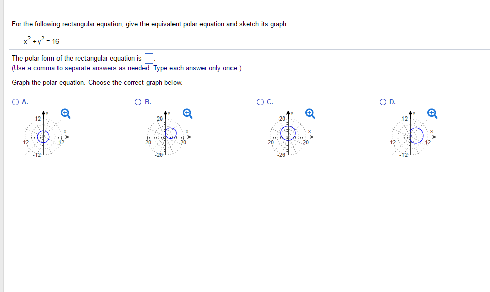 Solved For the rectangular coordinates (0,-8). (a) plot the | Chegg.com