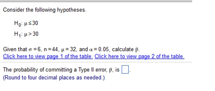 Solved Consider the following hypotheses. Given that sigma | Chegg.com