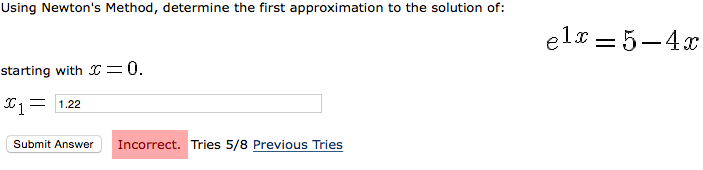 Solved Using Newton's Method, determine the first | Chegg.com