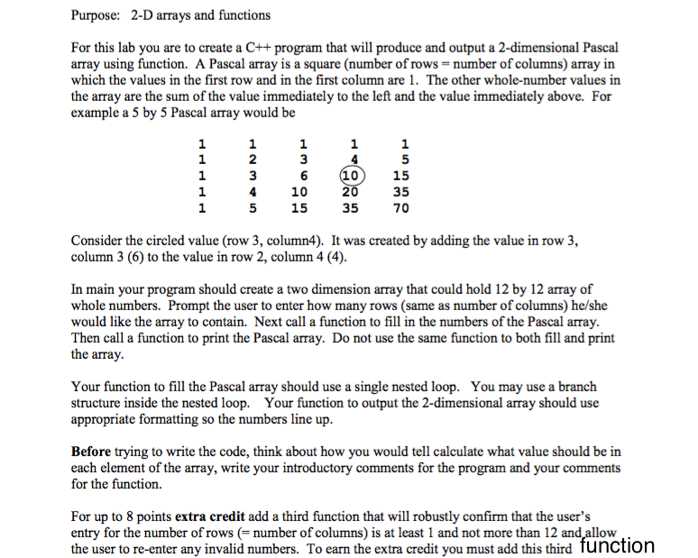 Solved Create a C++ program that will produce and output a | Chegg.com