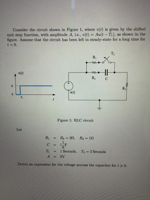 Solved Consider the circuit shown in Figure 1, where upsilon | Chegg.com