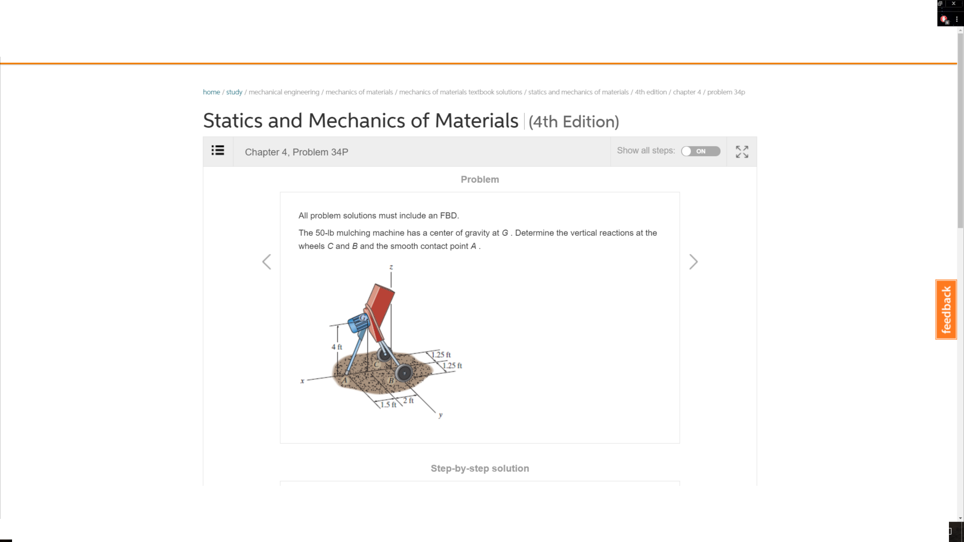 Solved All problem solutions must include an FBD. The 50-Ib | Chegg.com Solved All problem solutions must include an FBD. The 50-Ib | Chegg.com