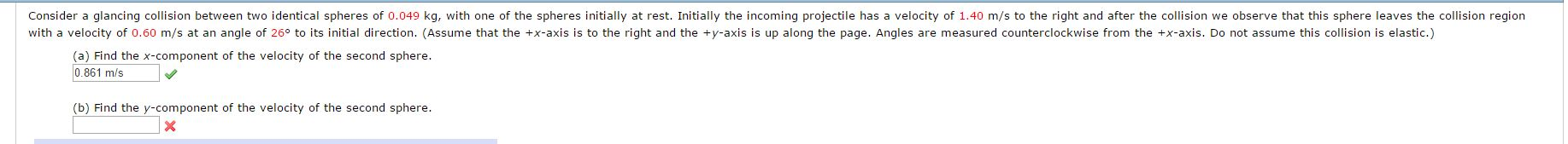 Solved Consider a glancing collision between two identical | Chegg.com