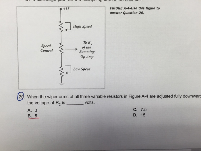 Solved When the wiper arms of all three variable resistors | Chegg.com