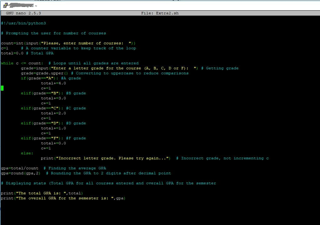 Solved GNU Nano 2 5 3 File Extra2 sh usr bin python3 Chegg solved-gnu-nano-2-5-3-file-extra2-sh-usr-bin-python3-chegg