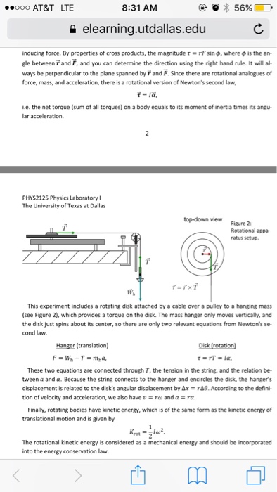 Solved Physics pre lab help number 4!! | Chegg.com