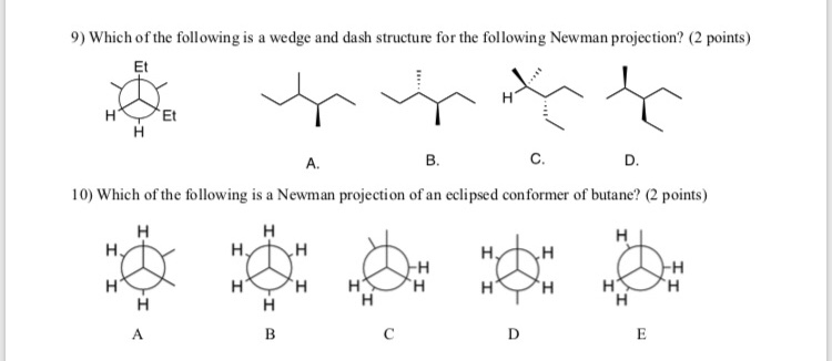 Solved 9) Which ofthe following is a wedge and dash | Chegg.com Solved 9) Which ofthe following is a wedge and dash | Chegg.com
