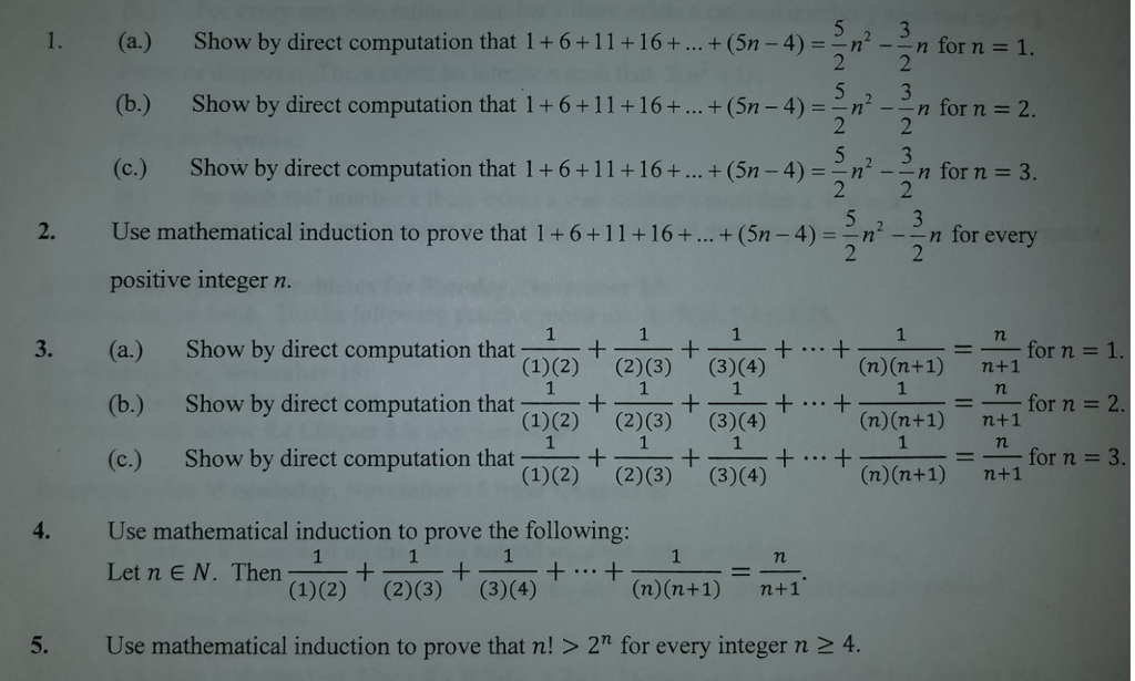 Solved I. (a) Show by direct computation that l + 6 + 1 1 + | Chegg.com