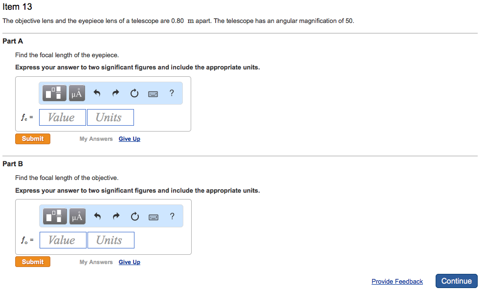 Solved The objective lens and the eyepiece lens of a | Chegg.com