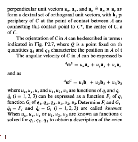 perpendicular unit vectors a,, a, and a, A a, x a, an | Chegg.com