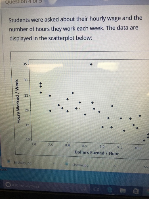 Solved Question Ul 5 4 Students were asked about their | Chegg.com