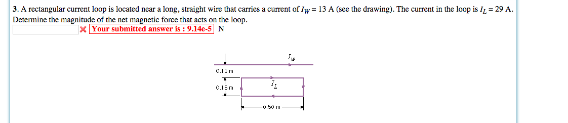 Solved A rectangular current loop is located near a long, | Chegg.com