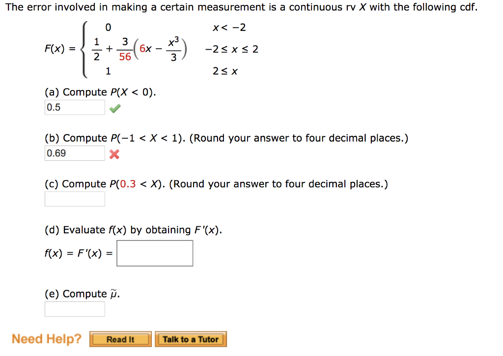 Solved The error involved in making a certain measurement is | Chegg.com