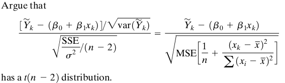 Solved Argue that [Y_k (beta_0 + beta_1x_k)]/squareroot var | Chegg.com