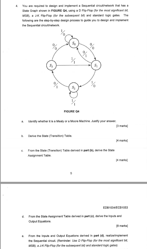 Solved 4. You are required to design and implement a | Chegg.com