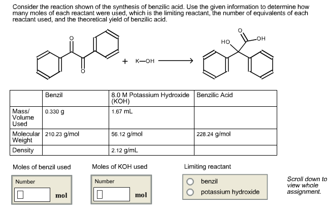 Solved Consider the reaction shown of the synthesis of | Chegg.com
