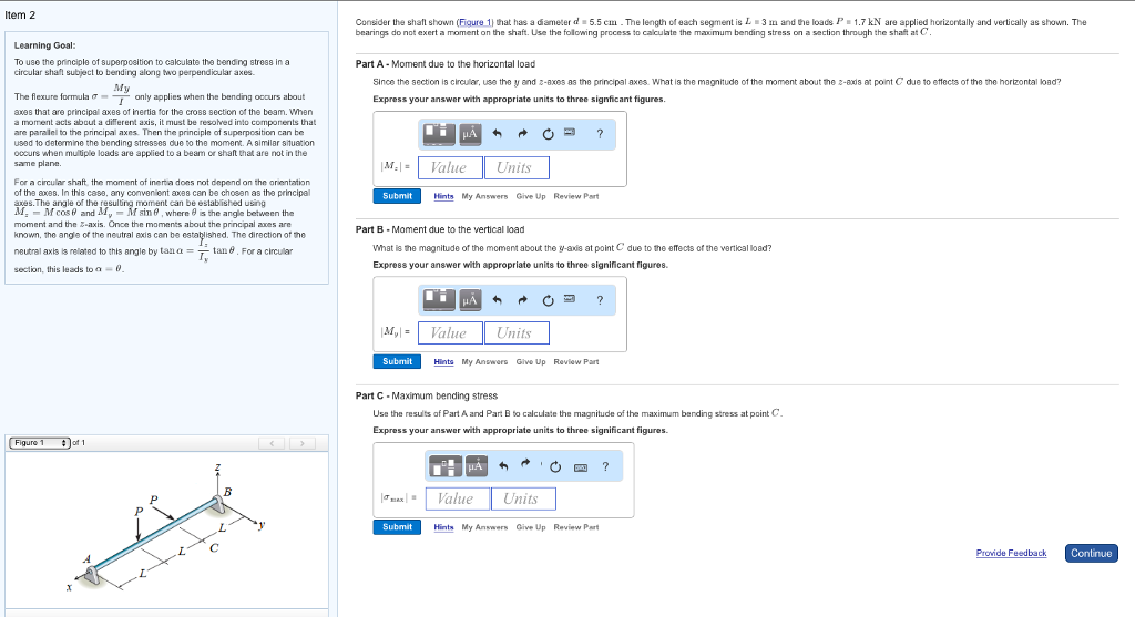Solved To use the principle of superposition to calculate | Chegg.com