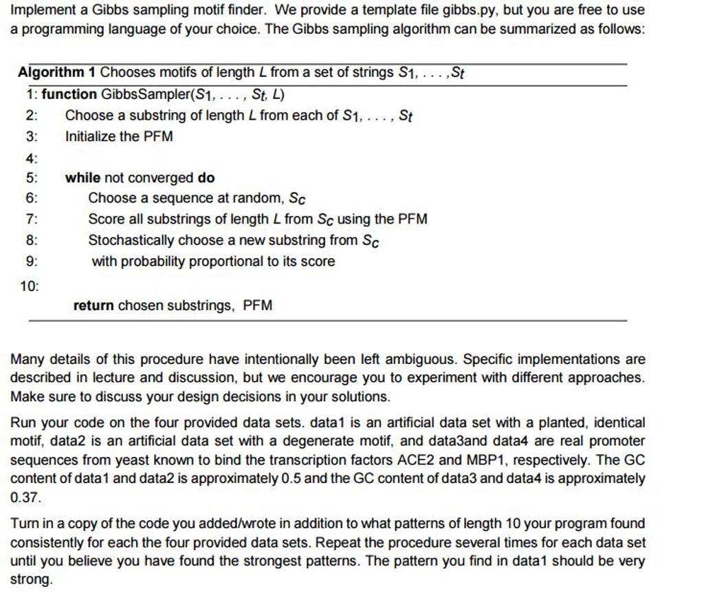 Example of gibbs.py #!/usr/bin/env python """Skeleton | Chegg.com