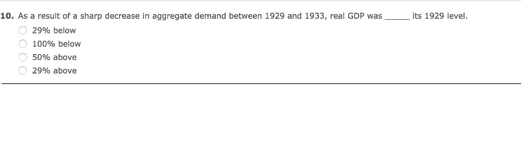 Solved 10. As a result of a sharp decrease in aggregate | Chegg.com