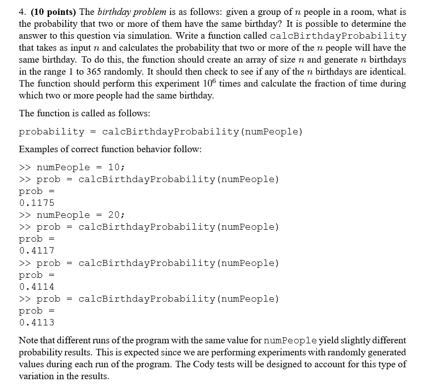 Solved Can anyone help me do this on MATLAB? Please do not | Chegg.com
