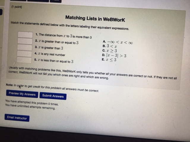 Solved Match the statements defined below with the letters | Chegg.com